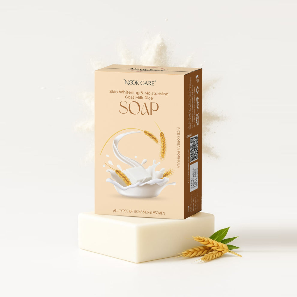 Goat Milk Rice Soap – Noor Care